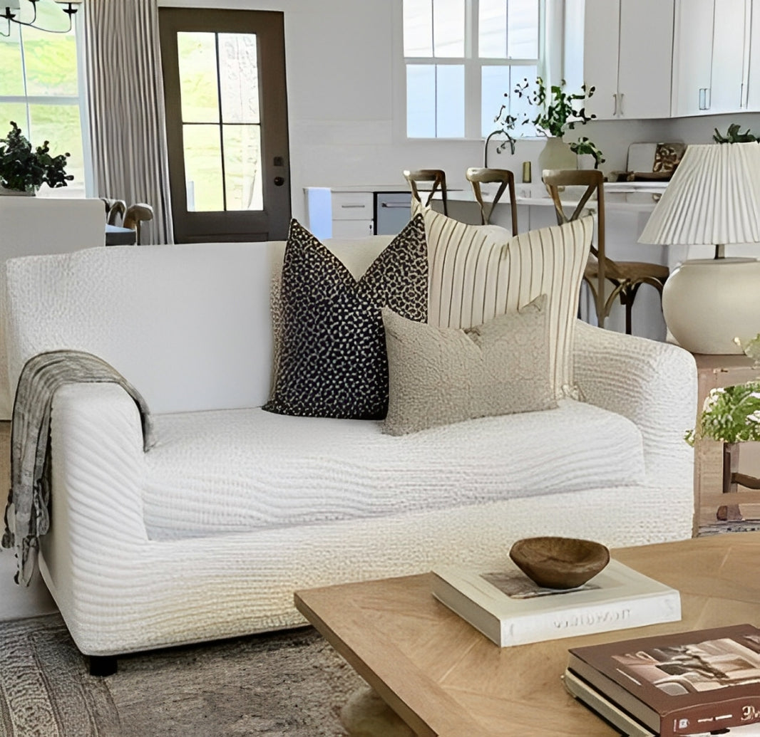 4 Seater Sofa Stretch Furniture Slipcover | Microfibra Collection